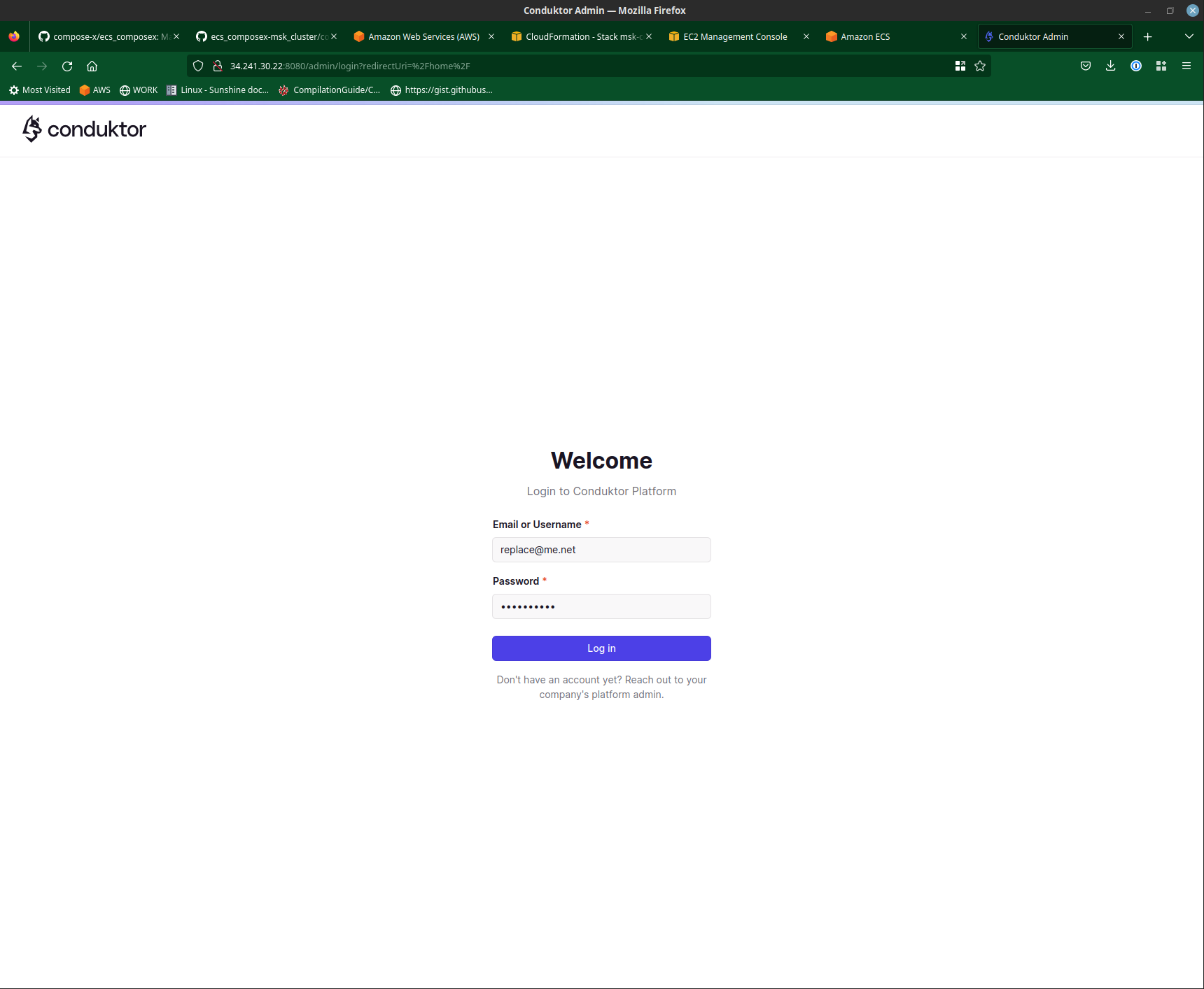 Deploy A Msk Cluster And Conduktor Platform In One Command — Compose X Labs Documentation